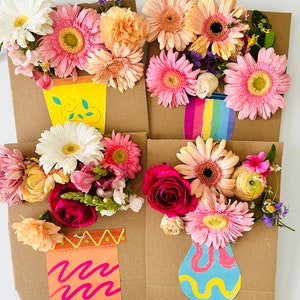 Flower Threading, Flower Printable, Children's Learning Printable ...