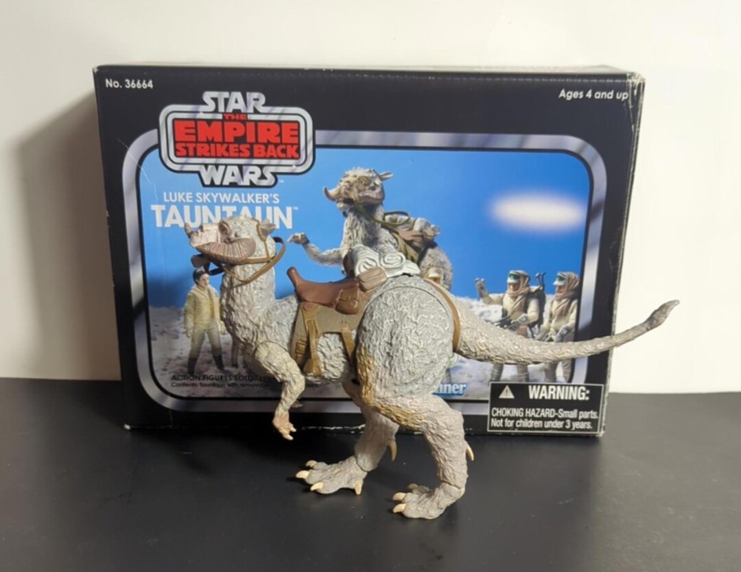 Luke Skywalker's Tauntaun Star Wars Empire Strikes Back Kenner Target ...