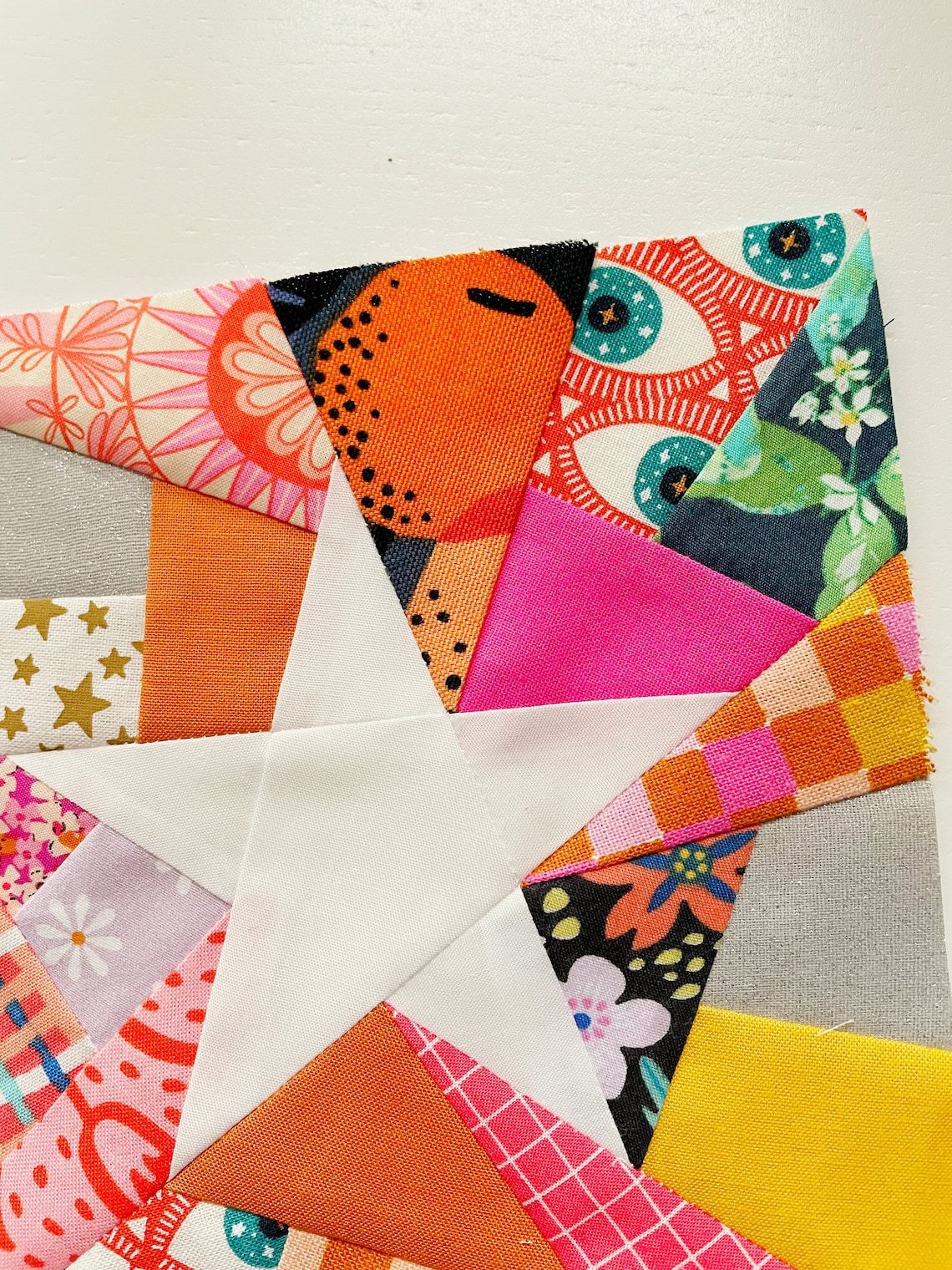 Scrappy Star Paper Piecing Pattern, Multi Sizes, PDF - Etsy