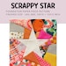 Scrappy Star Paper Piecing Pattern, Multi Sizes, PDF - Etsy