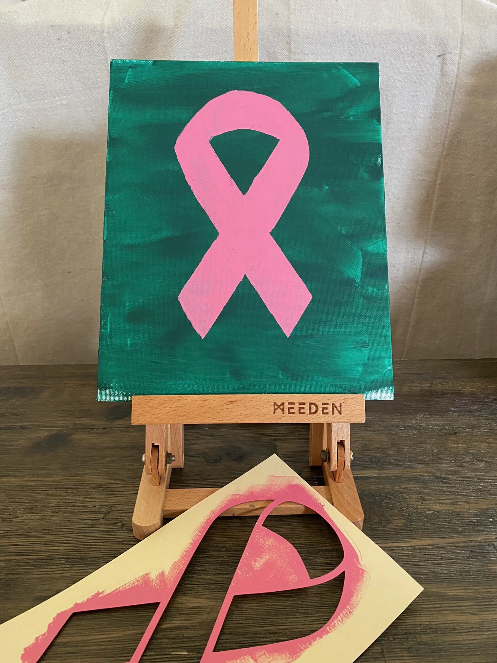 Cancer Ribbon Stencil for Drawing Painting or Scrapbooks - Etsy Canada