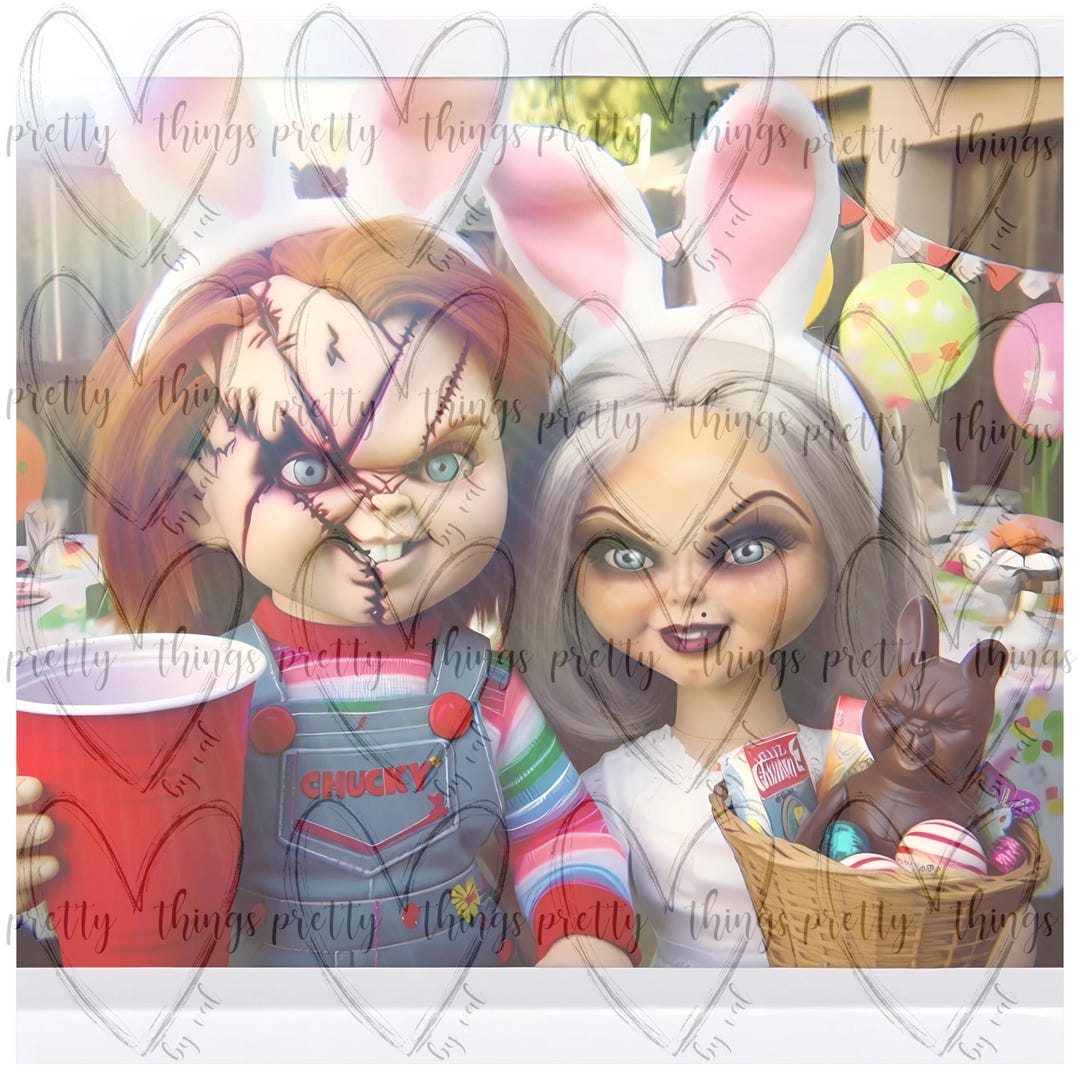 Chucky, Vintage Aesthetic, Bunny, Easter Gifts, Custom,spring, Bloom ...
