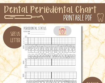 Dental Exam Chart - Etsy
