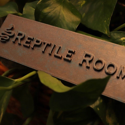 Funny Snake Keeper Reptile Room Sign Theres Like a Lot of - Etsy