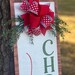 Merry Christmas Entry Way Door Leaner - Etsy