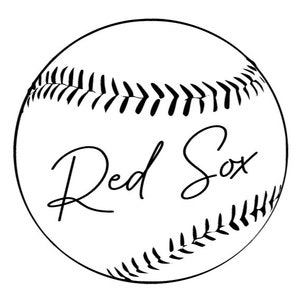 Red Sox Baseball Design: SVG for Cricut & Silhouette-instant Download ...