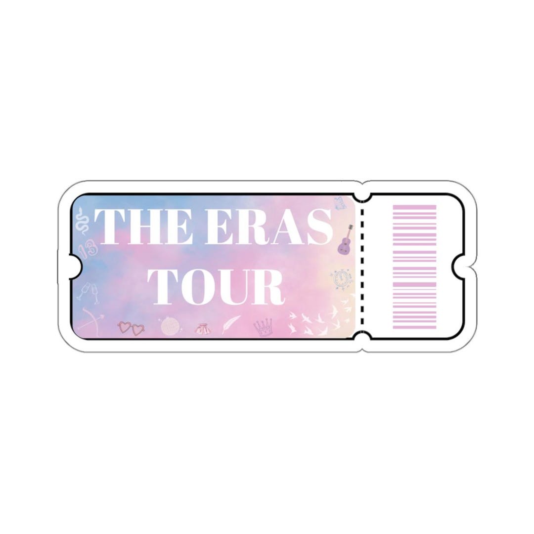 Eras Tour Sticker Lover Theme, Die-cut Stickers, Scrapbooking Stickers ...