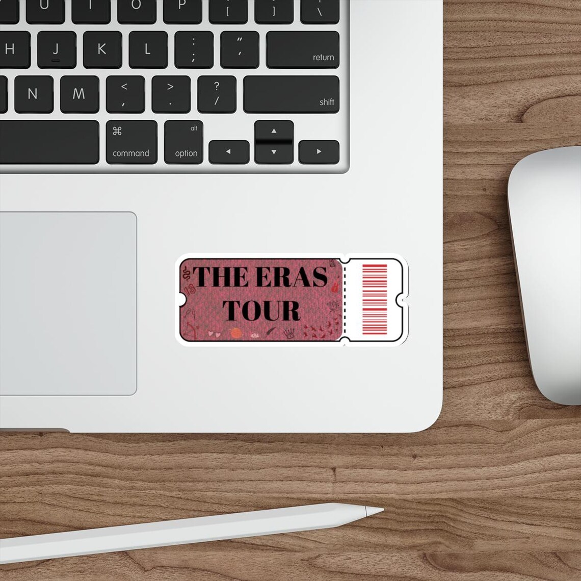 Eras Tour Sticker Red Theme, Die-cut Stickers, Scrapbooking Stickers ...