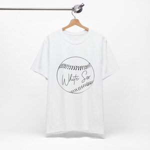 White Sox Baseball SVG File - Sports Team Digital Download for Cricut ...