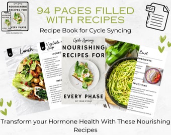 Cycle Syncing Guide Planner - Etsy