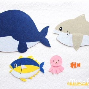 Slippery Fish Felt Story Patterns / Slippery Fish PDF Patterns /PDF ...