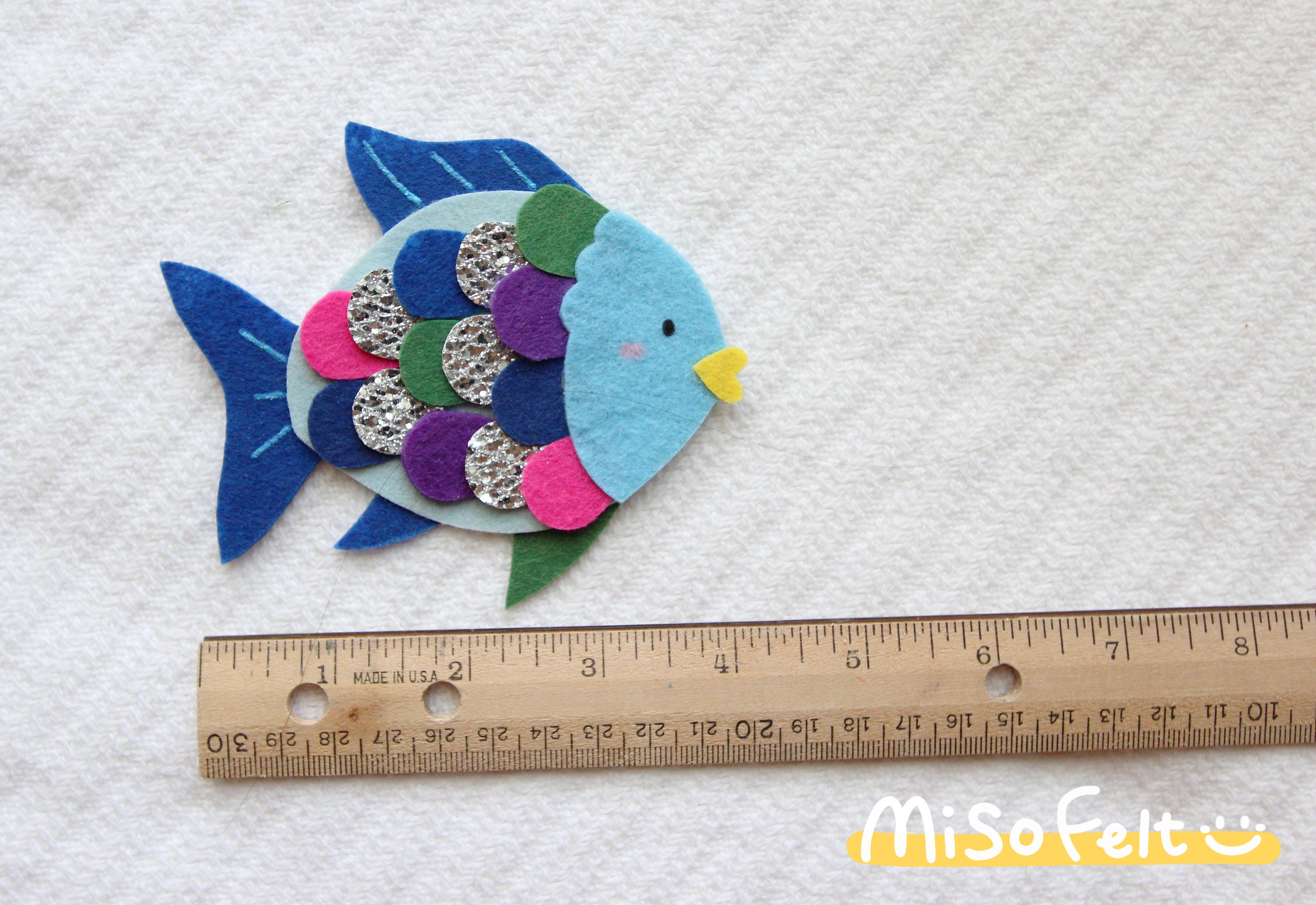 Rainbow Fish Felt Story / 'the Rainbow Fish' Story Flannel Board Set ...