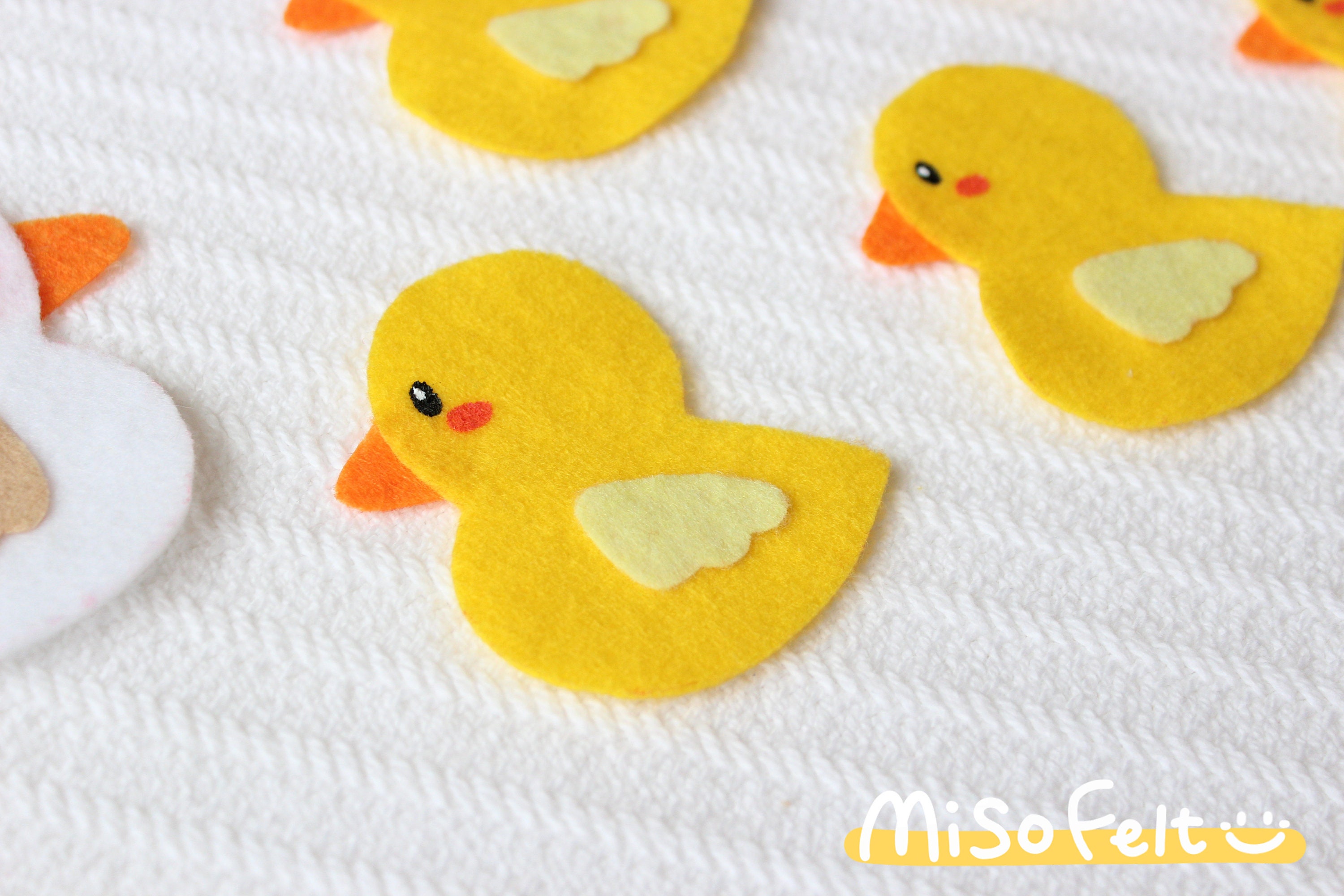Five Little Ducks Felt Set / Little Ducks Flannel Board Set / - Etsy