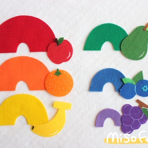 Rainbow Stew Felt Story Set / Rainbow Stew Flannel Board Set ...
