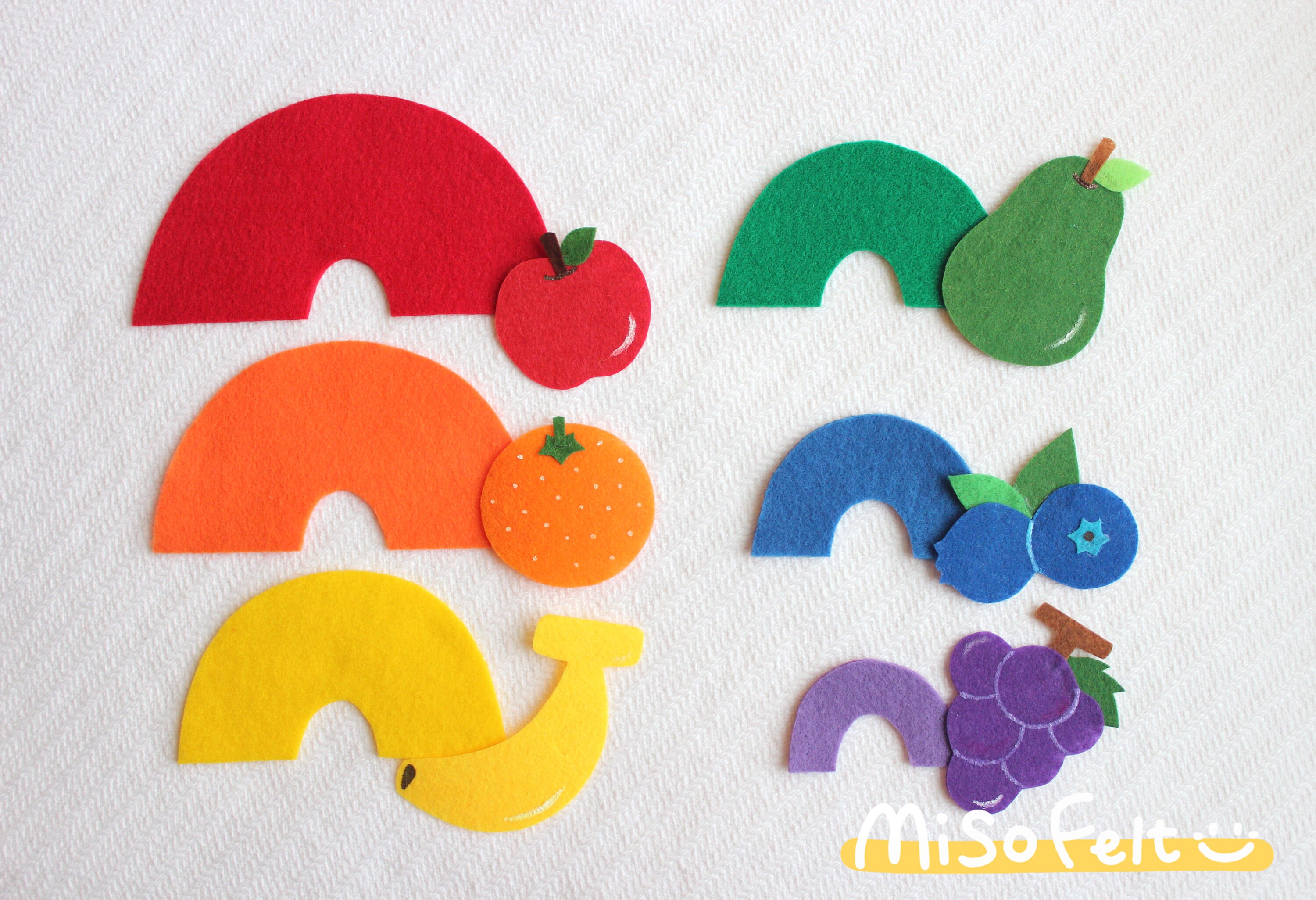 Rainbow Stew Felt Story Set / Rainbow Stew Flannel Board Set ...