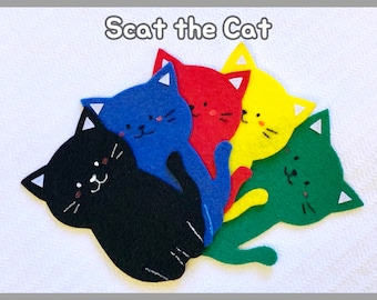 The Five Little Ghosts Felt Story / the Chocolate Chip Ghost Flannel ...