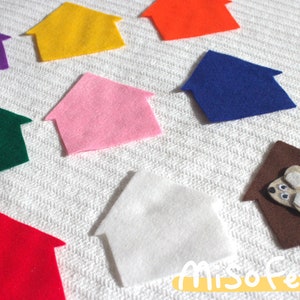Little Mouse Hide and Seek Felt Set / Little Mouse Activity & Game Set ...