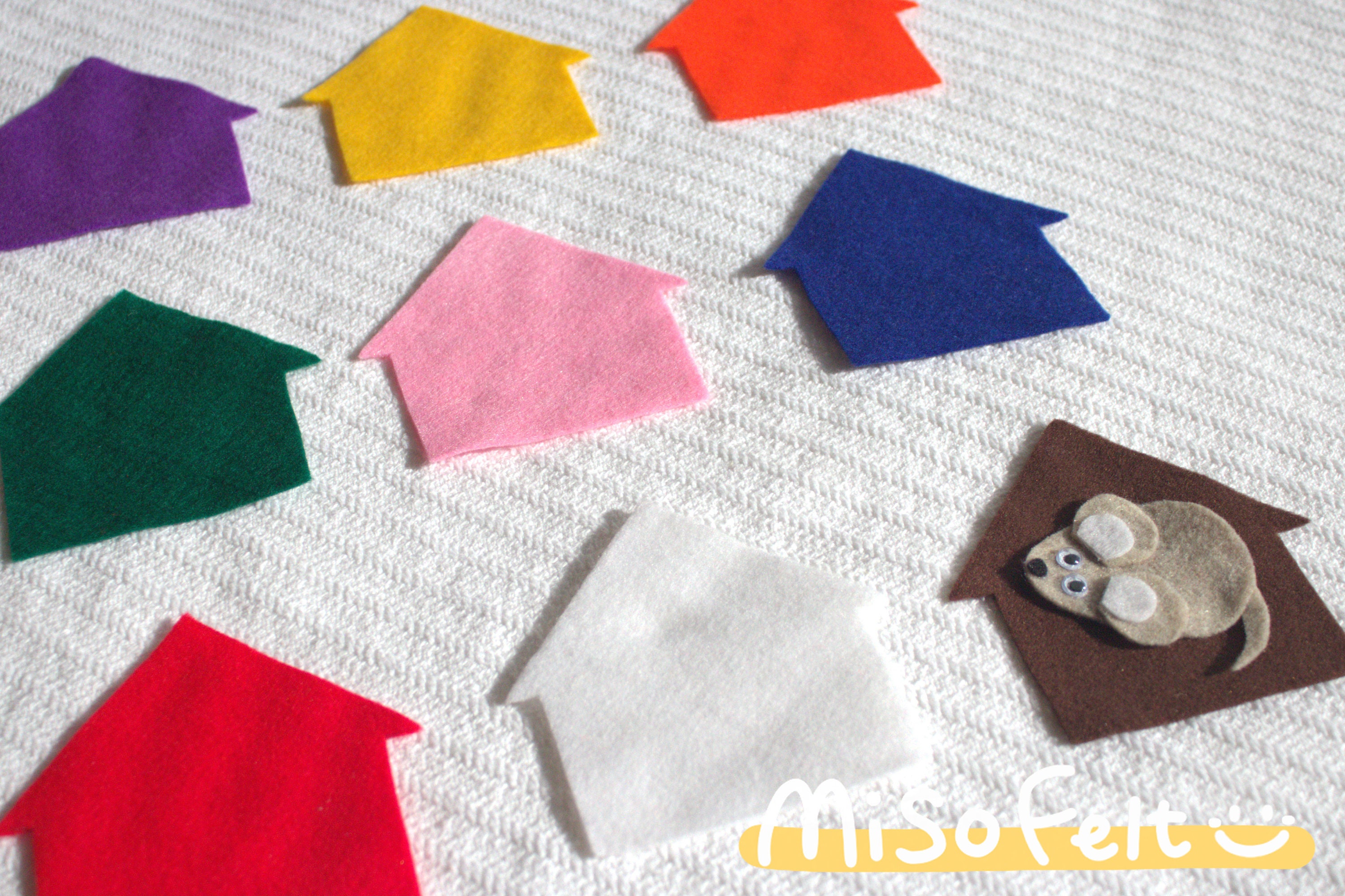 Little Mouse Hide and Seek Felt Set / Little Mouse Activity & Game Set ...
