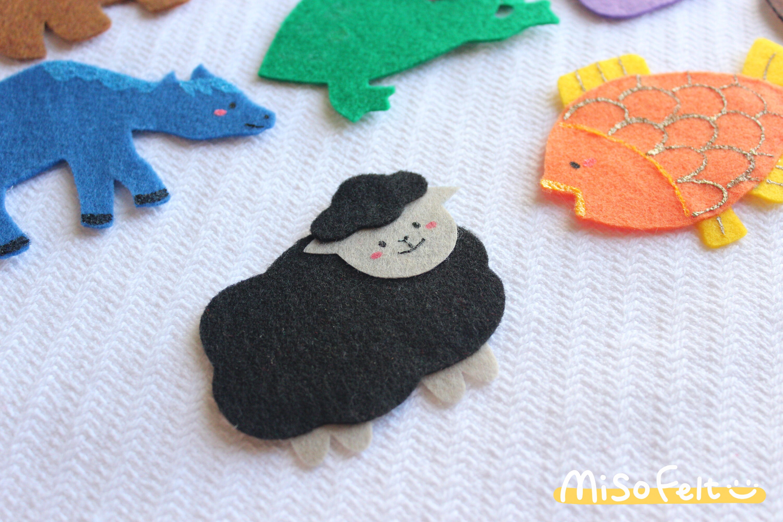 Brown Bear Brown Bear What Do You See Felt Set / Brown Bear - Etsy