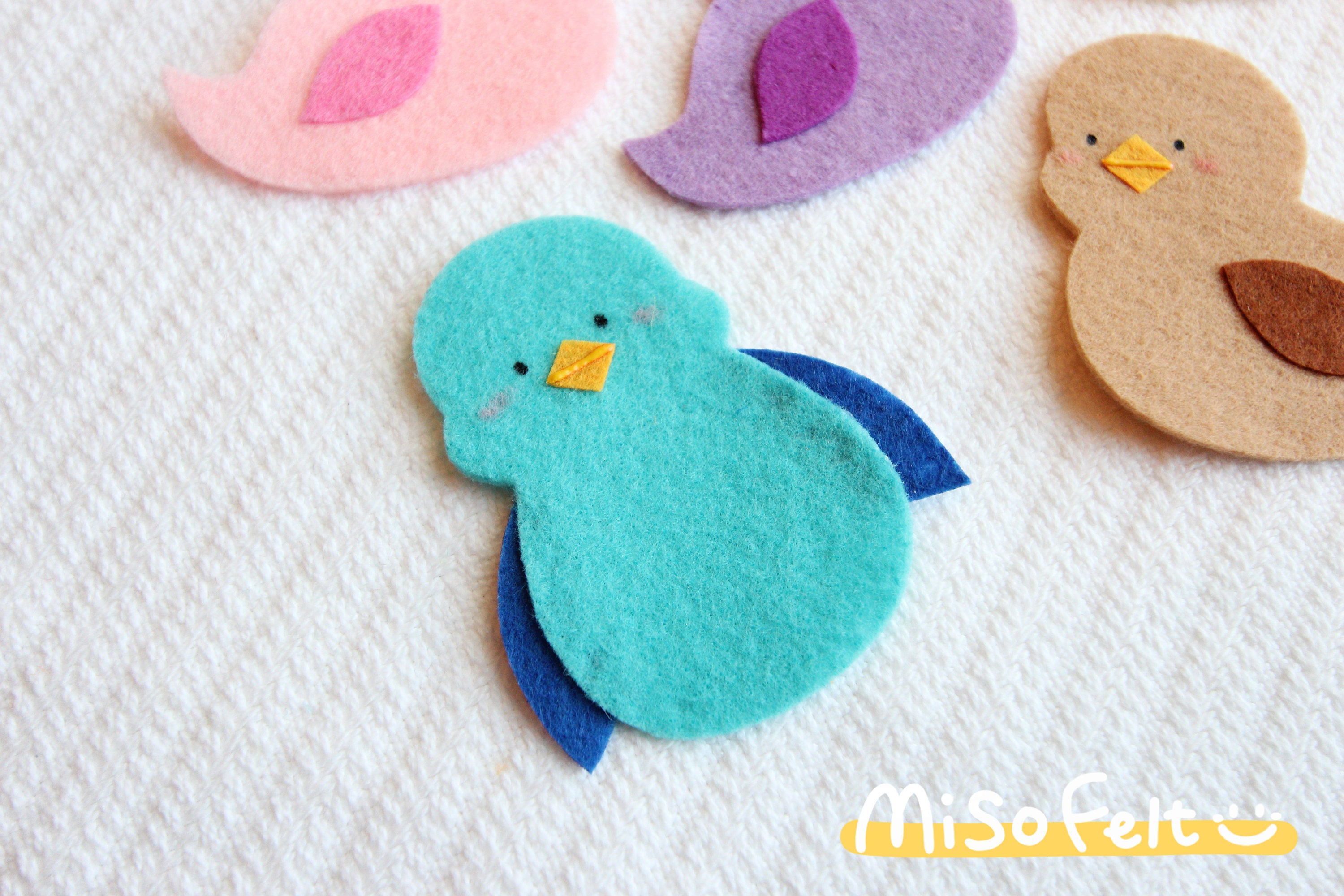 Five Little Birds Felt Set / Little Birds Flannel Board Set / Preschool ...