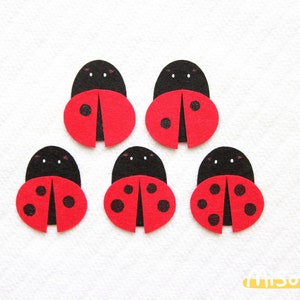5 Little Ladybugs Felt Set / Ladybug Flannel Board / Spring / Preschool ...