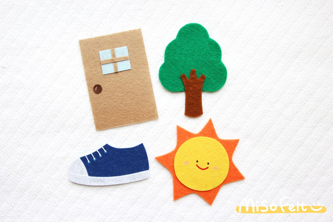 5 Little Ladybugs Felt Set / Ladybug Flannel Board / Spring / Preschool ...