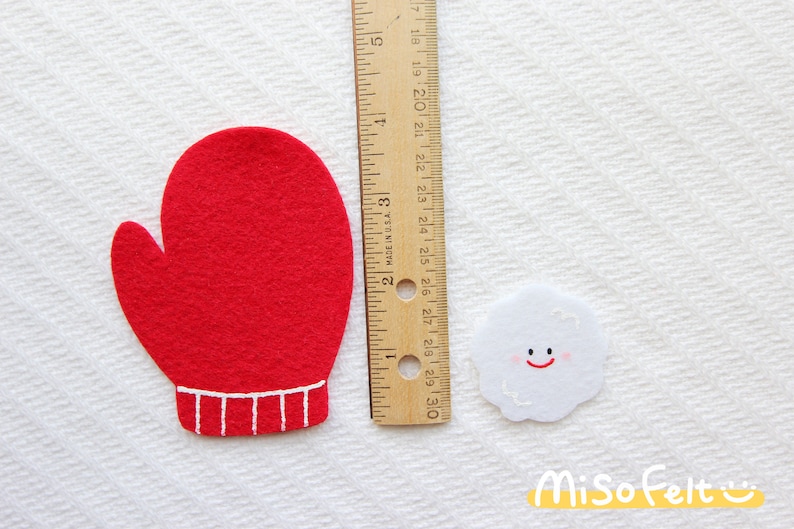 Snowball and Mitten Hide and Seek Felt Set / Snowball Activity & Game ...
