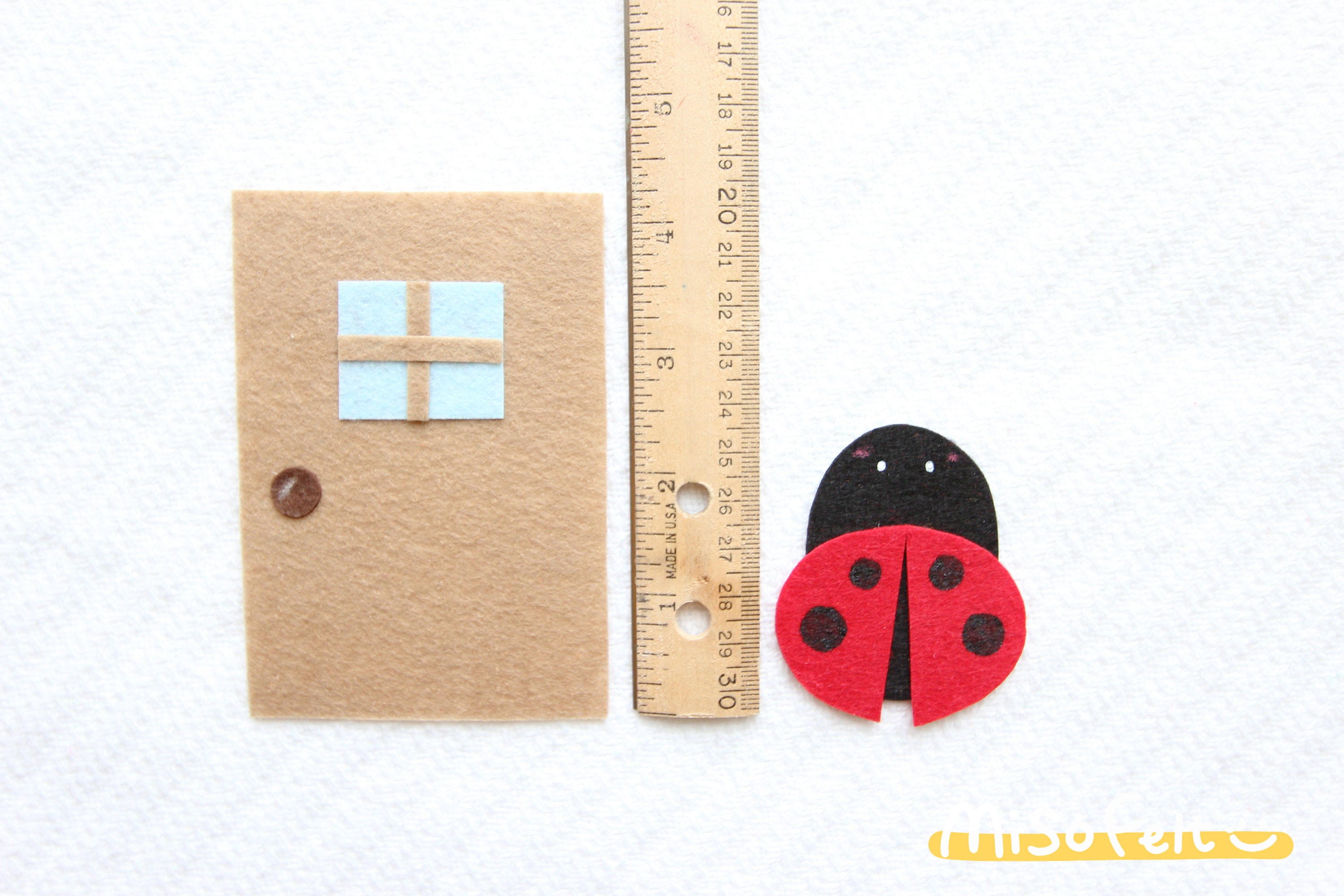 5 Little Ladybugs Felt Set / Ladybug Flannel Board / Spring / Preschool ...