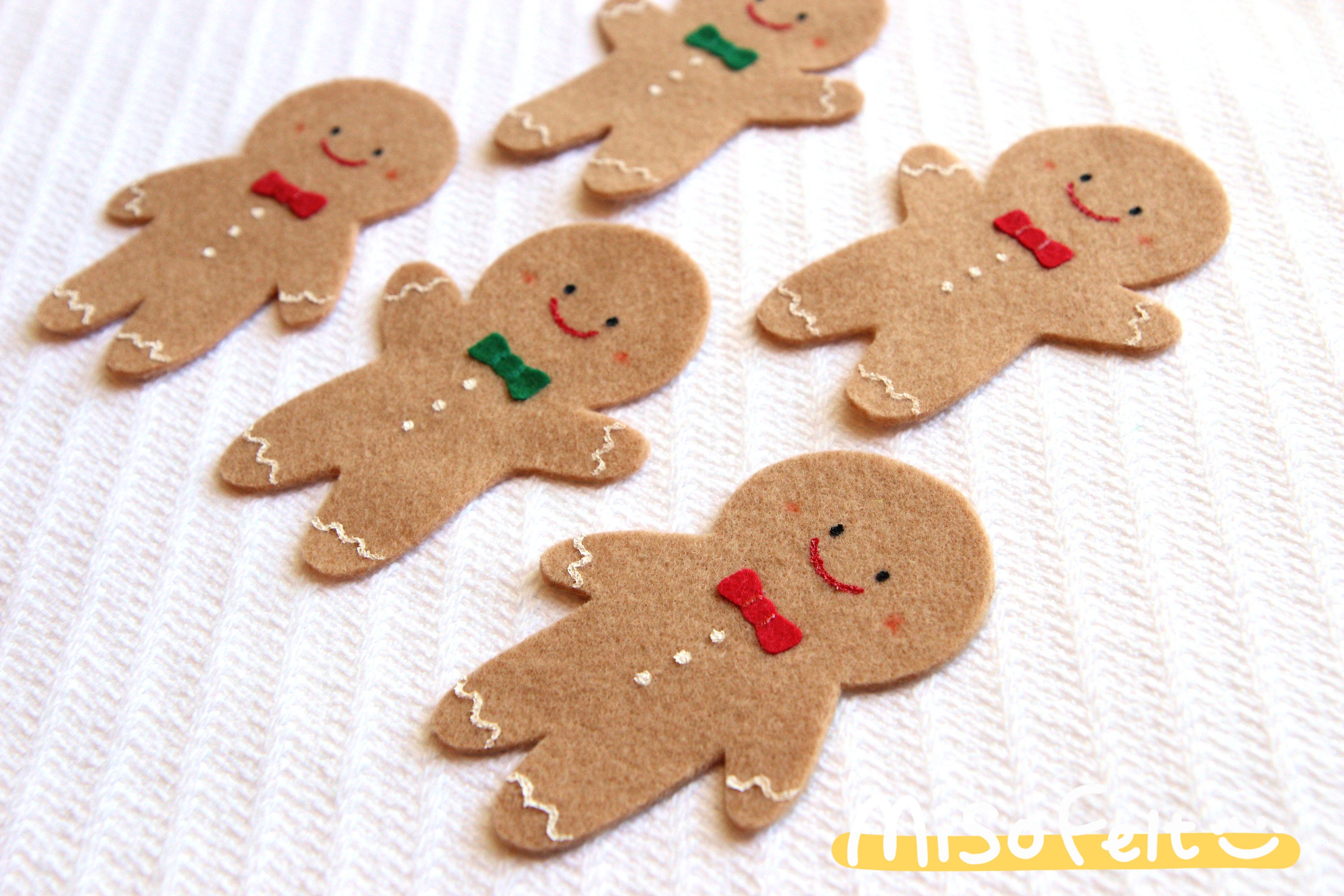 Five Gingerbread Men Felt Story / Christmas Gingerbread Men Flannel ...