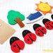 5 Little Ladybugs Felt Set / Ladybug Flannel Board / Spring / Preschool ...