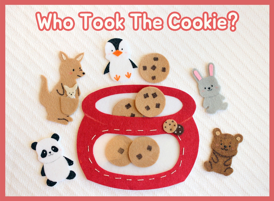 Who Took the Cookie Felt Story Set / Who Took the Cookie From the ...