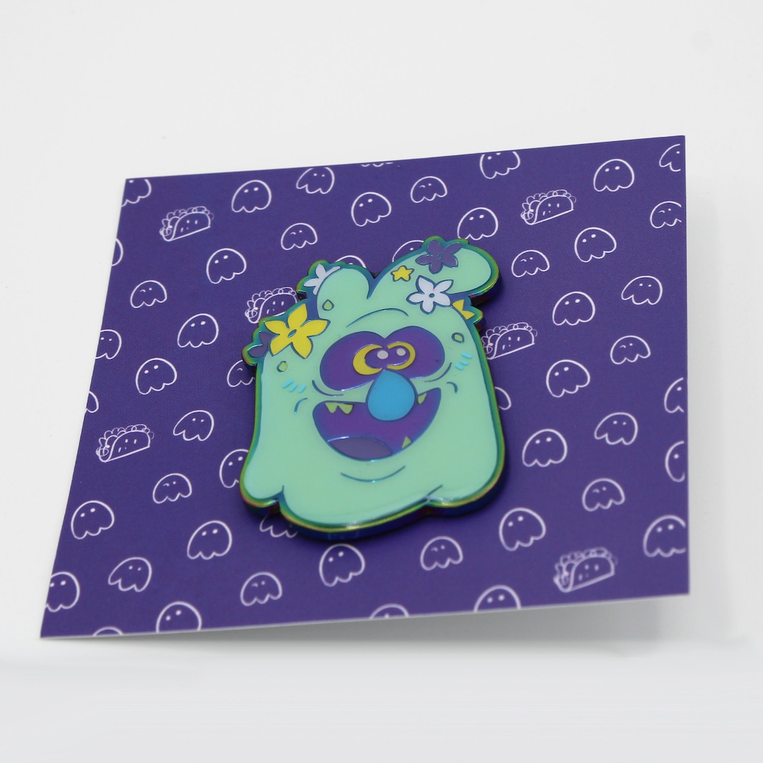 Scratch Rainbow Metal Enamel Pin - Etsy