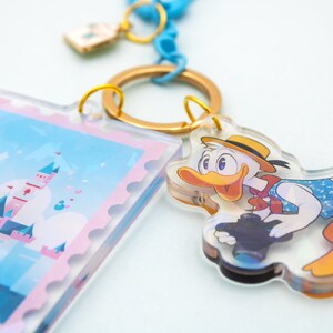 Disneyland Inspired Mickey and Pals Pride Keychain Made to Order - Etsy