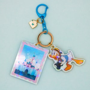Disneyland Inspired Mickey and Pals Pride Keychain Made to Order - Etsy