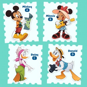 Disneyland Inspired Mickey and Pals Pride Keychain Made to Order - Etsy