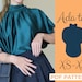 Sleeves Sewing Pattern Package 7 Designs Puff Sleeves Flare Sleeves 8 ...