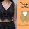 Strapless Tube Top Sewing Pattern, Easy Beginner Pattern, XXS XXXL ...
