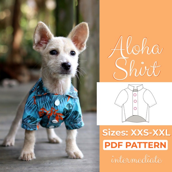 Dog Shirt Pattern - Etsy