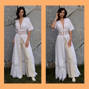 Lace Duster Sewing Pattern | Beach Cover up | Duster Coat | Pattern ...