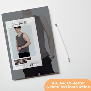 Mens Tank Top Sewing Pattern | Sleeveless Summer Shirt | Easy Beginner ...