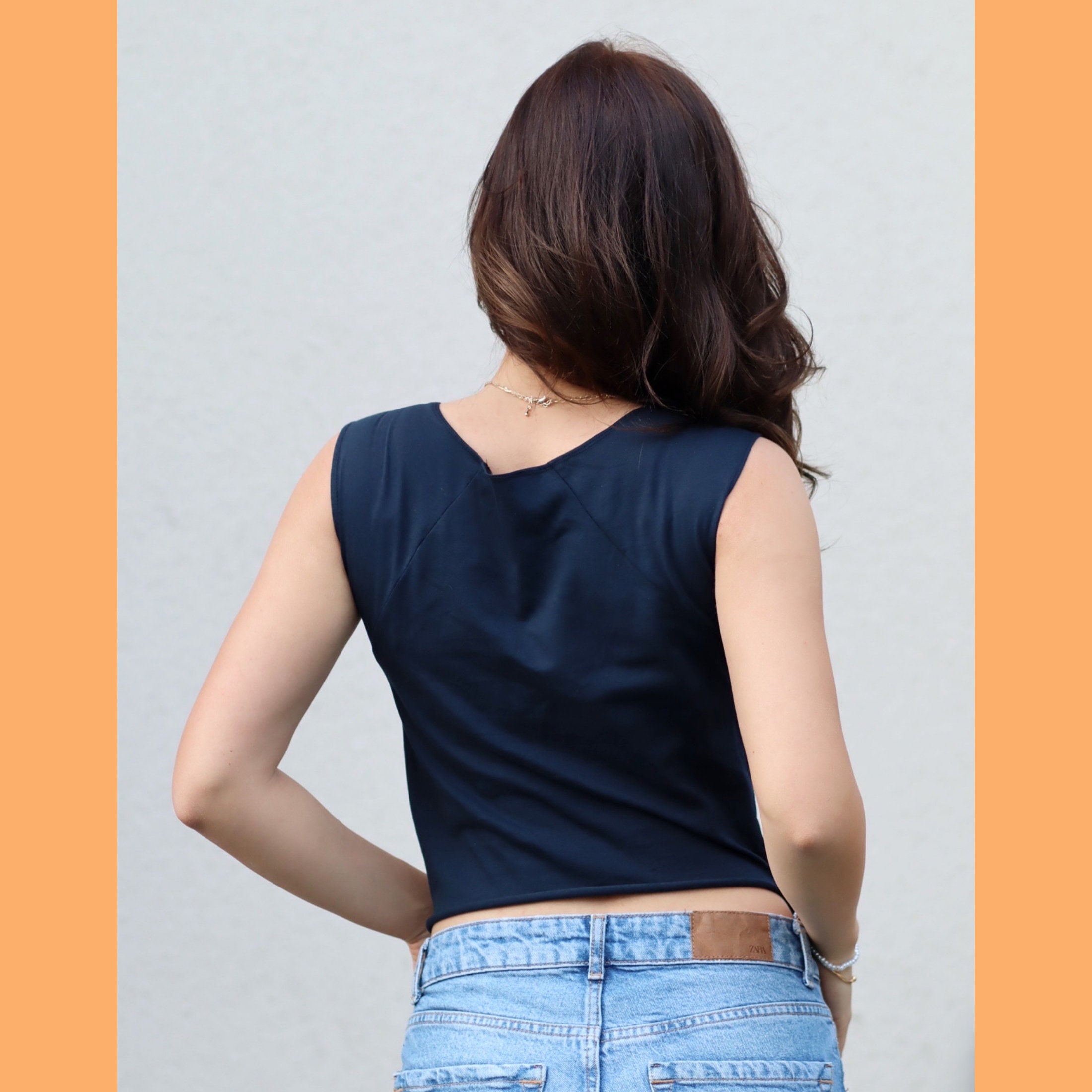 Split Hem Top Sewing Pattern | Sexy Summer Top Pattern | Easy Beginner ...