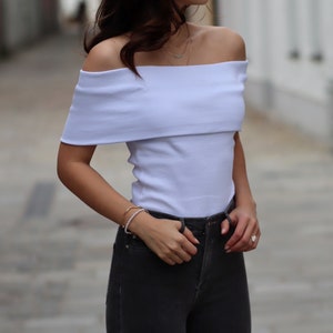 Off Shoulder Top Sewing Pattern | Cottagecore Boho Top | Pattern ...