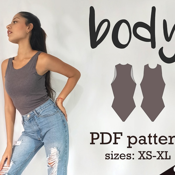 Bodysuit Pattern - Etsy
