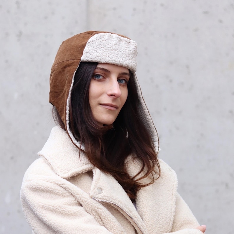 Trapper Hat Sewing Pattern | Aviator Earflap Hat | Kids & Adults | Easy ...