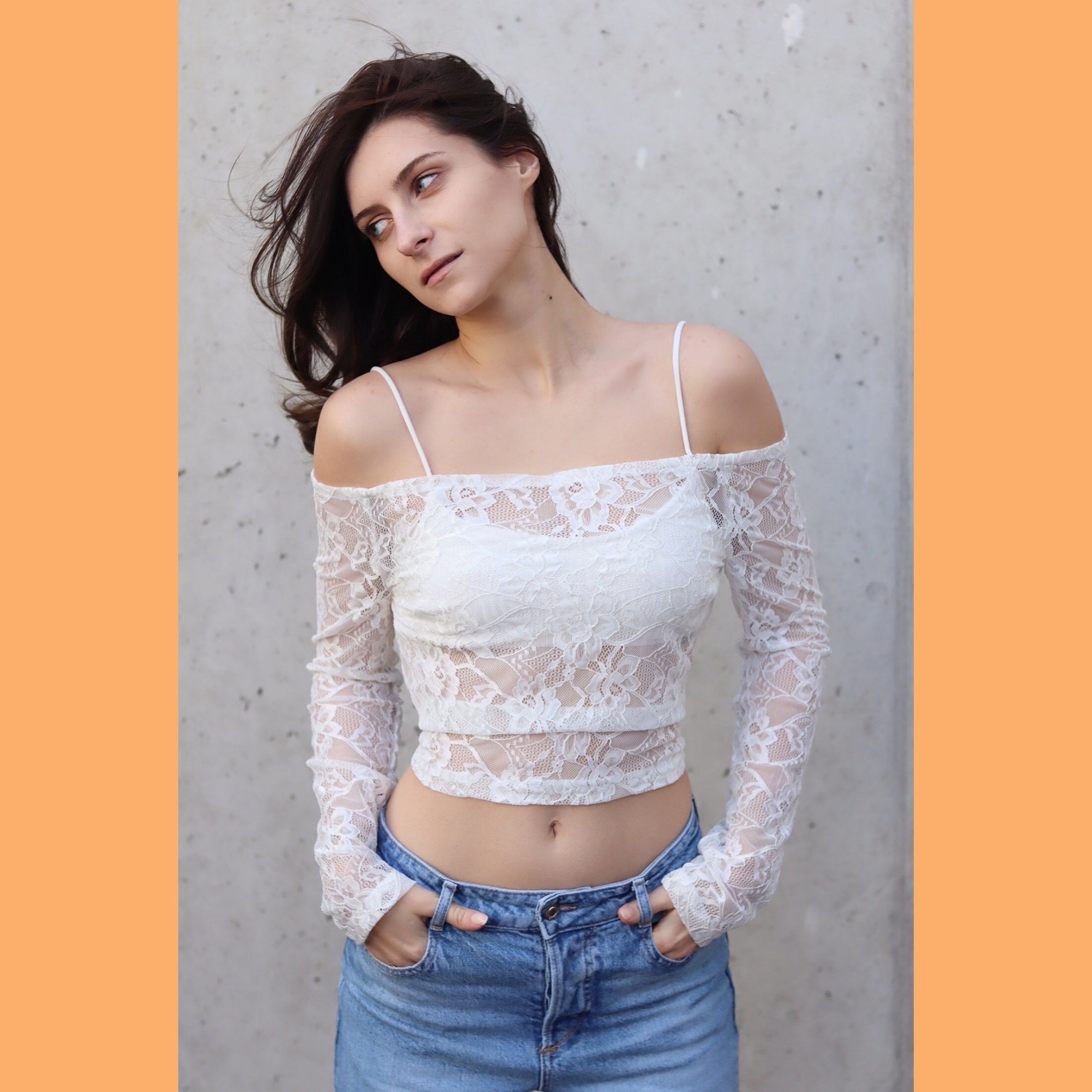 Sheer Blouse Lace Top Sewing Pattern | off Shoulder | Easy Beginner ...