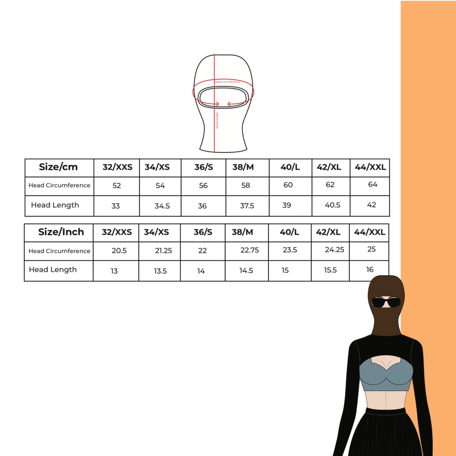 Balaclava Mask Sewing Pattern, Ski Mask Pattern, Winter Hat Pattern ...