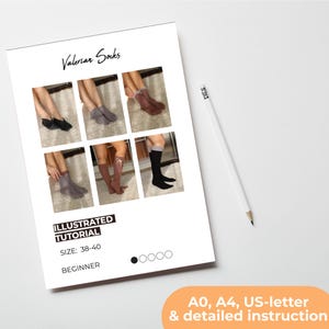 Socks Bundle Sewing Pattern | Ankle Socks, Long Socks | Easy Beginner ...