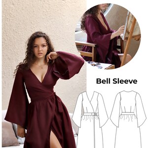 Sleeves Sewing Pattern Package | 7 Designs | Puff Sleeves | Flare ...