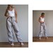 Parachute Cargo Pants Sewing Pattern, XXS - XXL, High Waisted Flowy ...