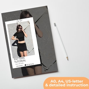 Crop Top Sewing Pattern | Y2K Baby Tee Cropped Top | Easy Beginner ...